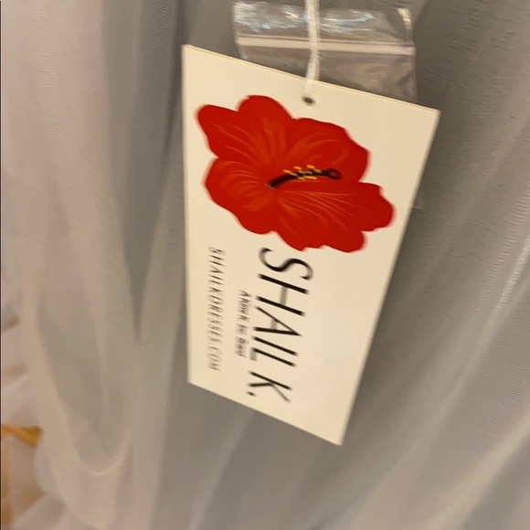 Shail K | Dresses | Silver Prom Dress With Mini Rhinestones | Poshmark